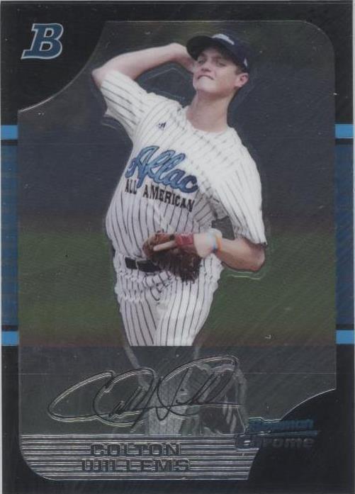 2005 Bowman Draft Picks & Prospects - Chrome Aflac Colton Willems #AFL7 ...