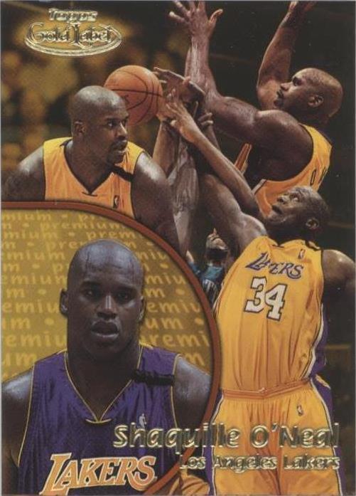 2000-01 Topps Gold Label - Shaquille O'Neal #34 Premium /1000 for sale ...