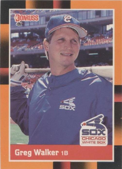 1988 Donruss Baseball's Best - Greg Walker #193 for sale online | eBay