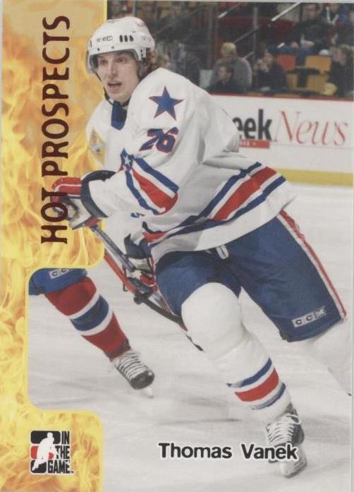 2005-06 In the Game Heroes and Prospects - #369 Thomas Vanek (RC) for sale online | eBay