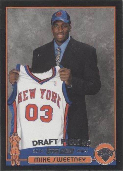 2003-04 Topps - 2003 NBA Draft Black #229 Mike Sweetney /500 (RC) for ...