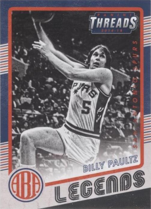 2014-15 Panini Threads - Aba Legends Billy Paultz #3 for sale online | eBay