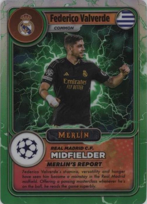 2023-24 Topps Merlin Uefa Club Competitions - Merlin's Gamers Federico ...
