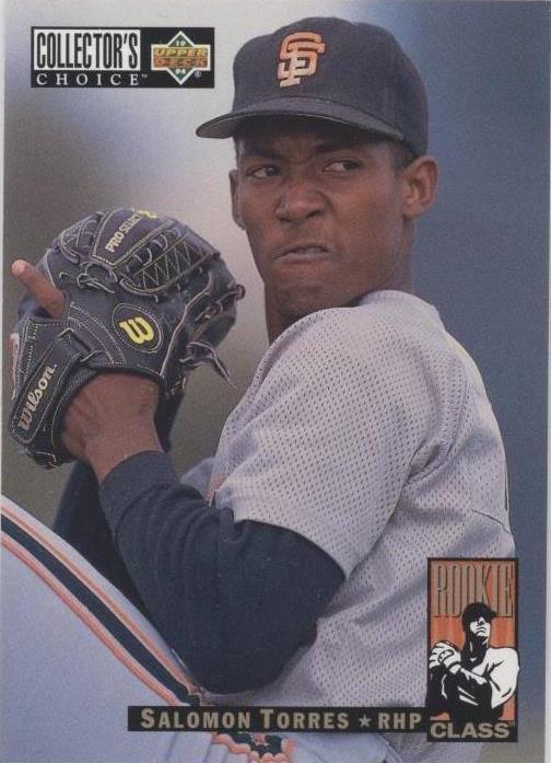 1994 Upper Deck Collector's Choice - Rookie Class Salomon Torres #19 ...