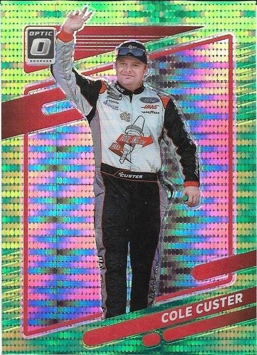 2022 Panini Donruss NASCAR - Optic Cole Custer #26 Lime Green Pulsar Prizm for sale online | eBay