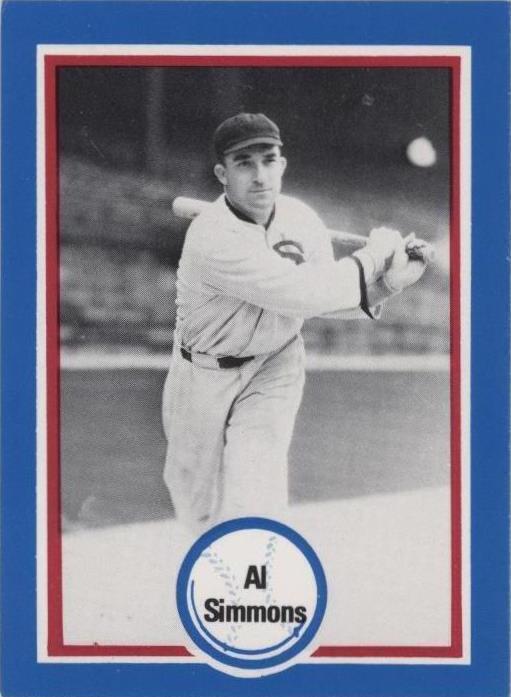 1976 Shakey's Baseball's Hall of Fame - Al Simmons #64 for sale | eBay