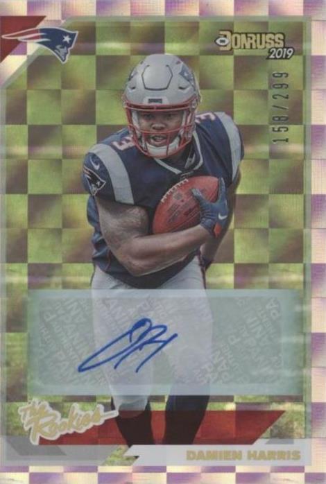 2019 Panini Donruss - The Rookies Autographs #TR-9 Damien Harris /299 ...