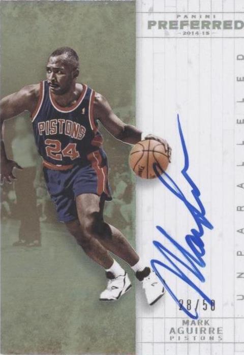 2014-15 Panini Preferred - Unparalleled Legends Autographs #558 Mark ...