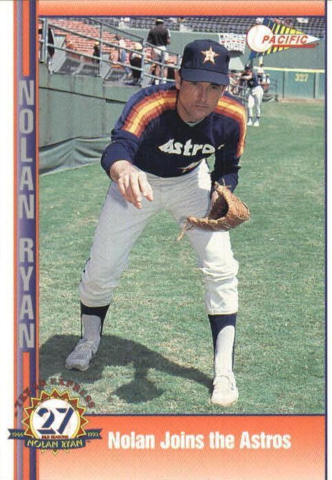 1993 Pacific Nolan Ryan Texas Express 27 Seasons - Nolan Ryan #35 for ...