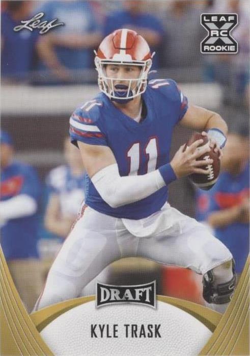2021 Leaf Draft - Kyle Trask #05 Gold (RC) for sale online | eBay