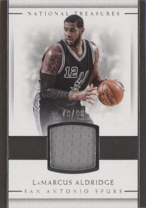 2016-17 Panini National Treasures - Material Treasures LaMarcus ...