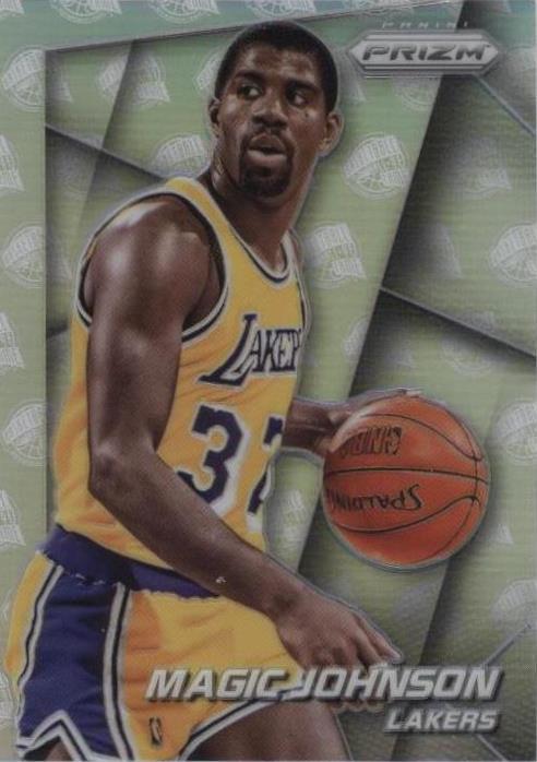 2014-15 Panini Prizm - Short Prints Silver Prizm #26 Magic Johnson for ...