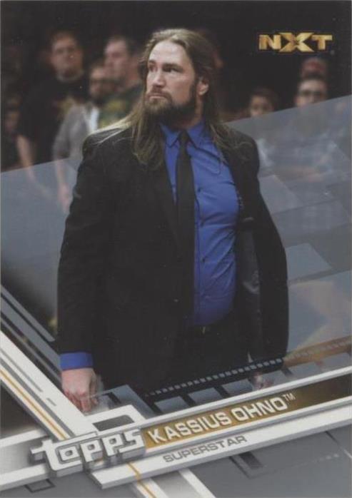 2017 Topps WWE Then Now Forever - Silver #171 Kassius Ohno /25 (RC) for ...