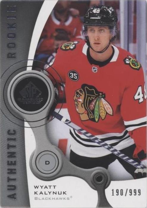 2021-22 Upper Deck SP Game Used - 2005-06 Retro Rookies #R-42 Wyatt Kalynuk /999 (RC) for sale ...
