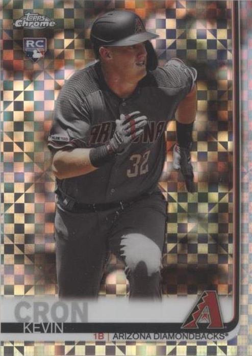 2019 Topps Chrome Update Series - Kevin Cron #43 X-Fractor /199 (RC ...