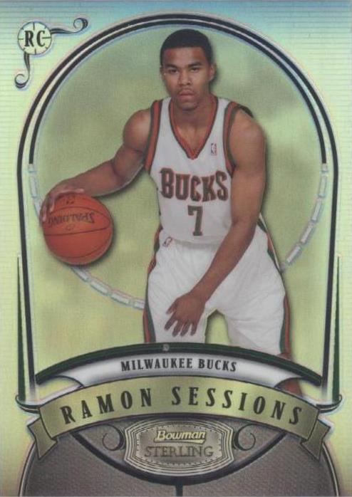 2007-08 Bowman Sterling - Ramon Sessions #RS Refractor /399 (RC) for ...