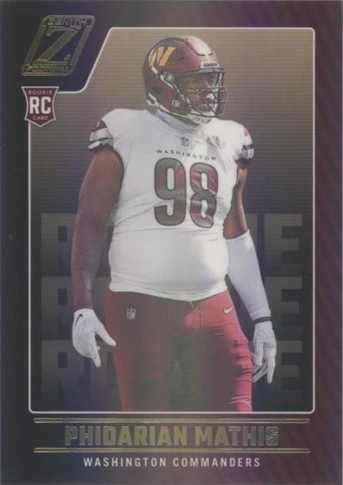 2022 Panini Zenith - Rookies Phidarian Mathis #159 (RC) for sale online ...