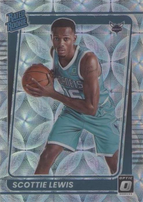 2021-22 Panini Donruss Optic - Rated Rookie Scottie Lewis #196 Prizm ...
