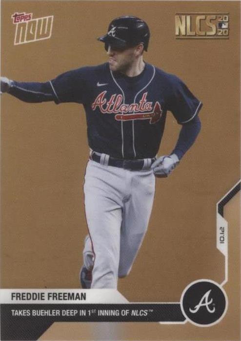 2020 Topps Now - NLCS #405 Freddie Freeman for sale online | eBay
