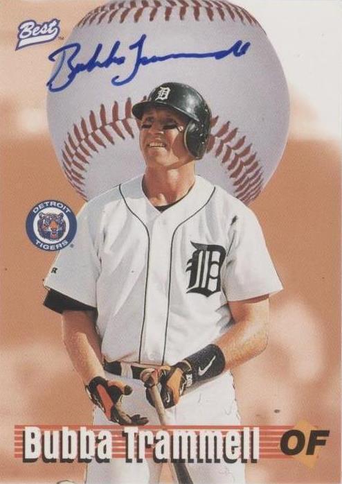 1997 Best - Limited Autographs Bubba Trammell /250 (AU, RC) for sale ...