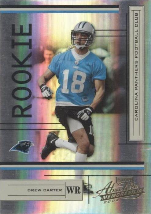 2004 Playoff Absolute Memorabilia - Rookie Drew Carter #181 /750 (RC) for sale online | eBay
