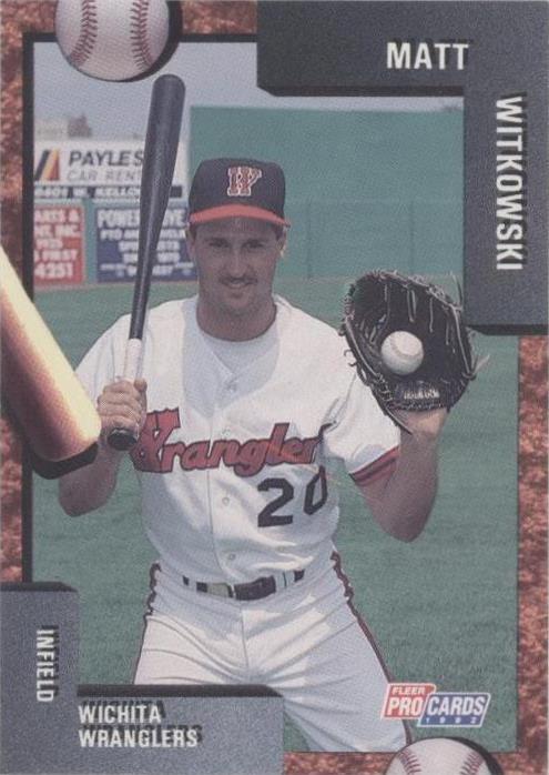 1992 Fleer ProCards Minor League - #3665 Matt Witkowski (RC) for sale ...