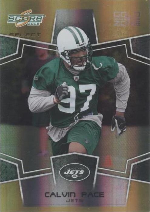 2008 Score Select - Gold Zone #216 Calvin Pace /50 for sale online | eBay