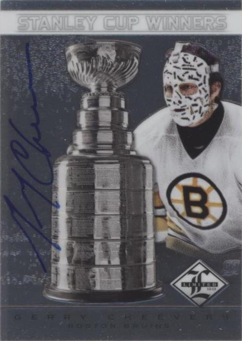 2012-13 Panini Limited - Stanley Cup Winners Signatures #SC-24 Gerry ...
