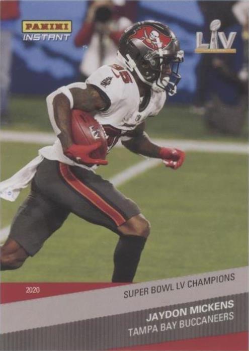 2020 Panini Instant NFL - Tampa Bay Buccaneers Super Bowl Lv Champions ...