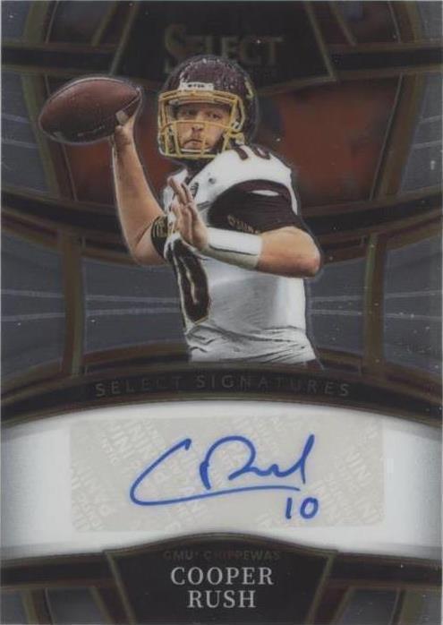 2023 Panini Select Draft Picks - Signatures Cooper Rush #S-CR (AU) for ...