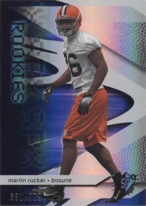 2008 SPx - Rookies Martin Rucker #128 /999 (RC) for sale online | eBay