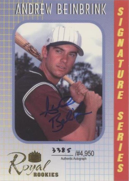 2000 Royal Rookies - Signature Series Andrew Beinbrink #4 Autographs /4950 (AU, RC) for sale ...