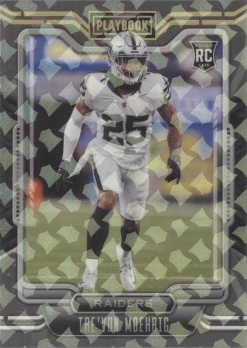 2021 Panini Playbook - Rookie Rookie Shield #161 Trevon Moehrig (RC ...