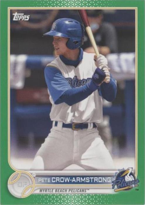2022 Topps Pro Debut - Green #PD-58 Pete Crow-Armstrong /99 (RC) for sale online | eBay