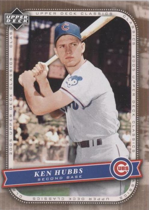 2005 Upper Deck Classics - #14 Ken Hubbs for sale online | eBay