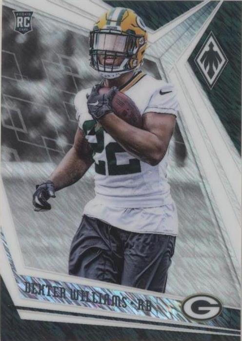 2019 Panini Phoenix - Rookies Dexter Williams #170 White Shimmer (RC ...