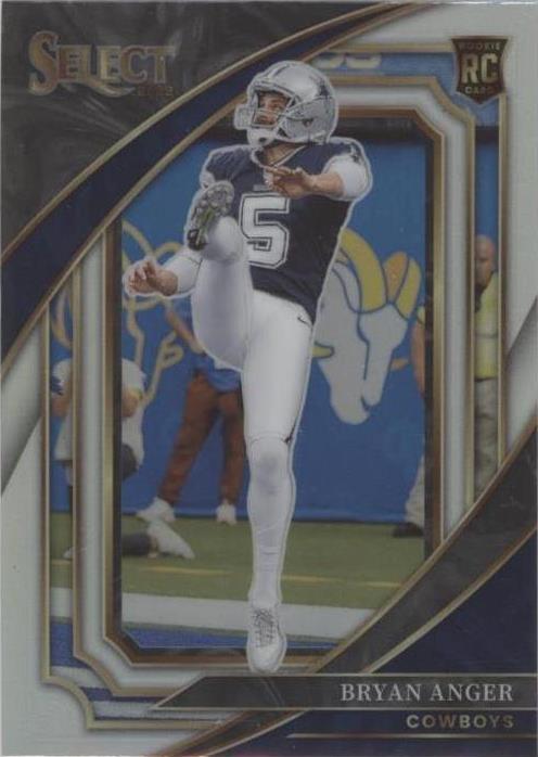 2022 Panini Select - Suite Level Bryan Anger #390 Silver Prizm (RC) for ...