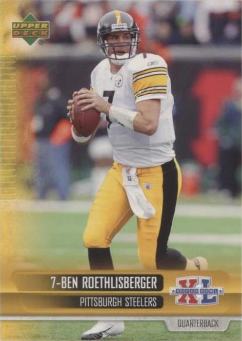 2006 Upper Deck Super Bowl Champions Pittsburgh Steelers Football ...