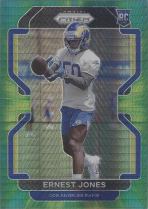 2021 Panini Prizm - Rookie Ernest Jones #421 Hyper Prizm /175 (RC) for ...