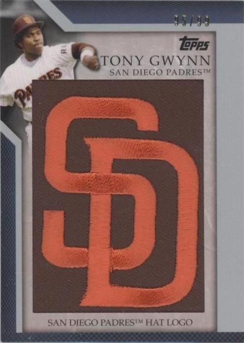 2010 Topps - Jumbo Packs Manufactured Hat Logo Relic #MHR-29 Tony Gwynn ...