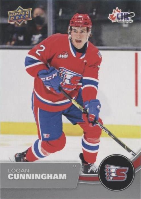 2021-22 Upper Deck CHL - #245 Logan Cunningham (RC) for sale online | eBay