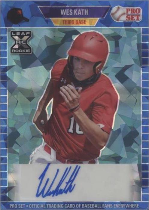 2021 Leaf Pro Set Metal - 1989 Pro Set Autographs Blue Crystals #PA-WK1 ...