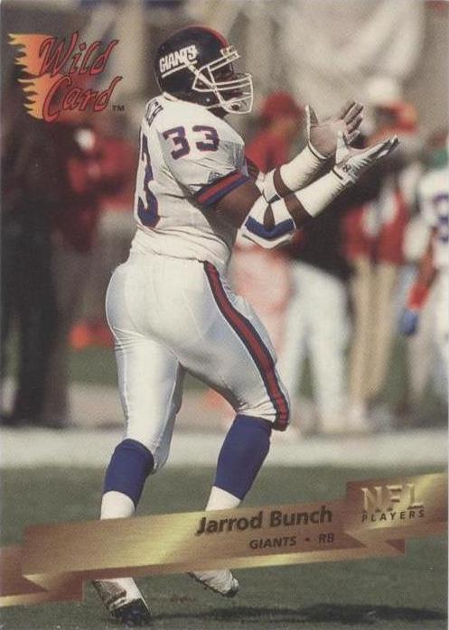 1993 Wild Card - Jarrod Bunch #109 for sale online | eBay