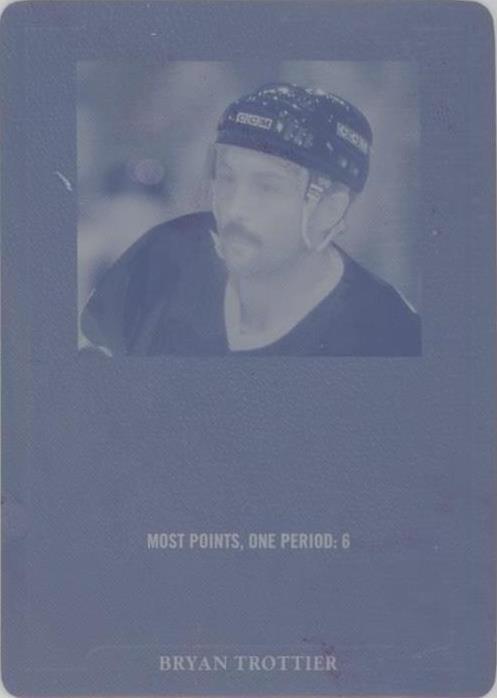 2015 Leaf In the Game Superlative - Record Book Printing Plate Cyan #RB ...