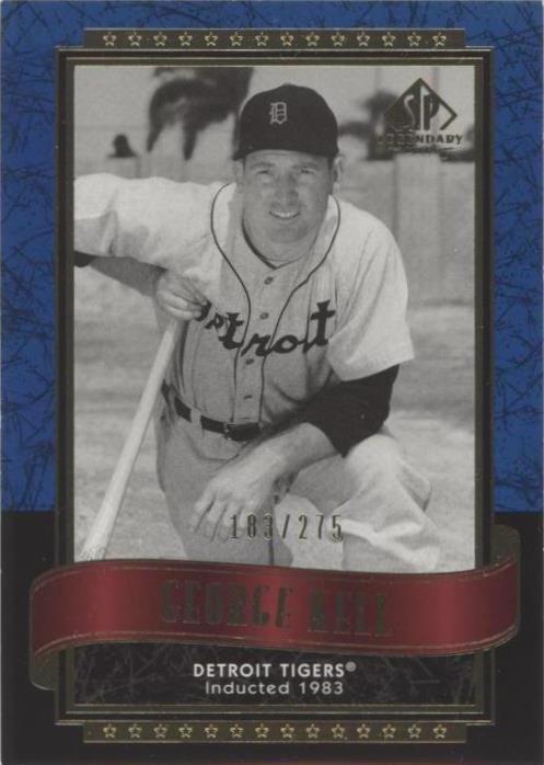 2003 SP Legendary Cuts - George Kell #45 Blue /275 for sale online | eBay