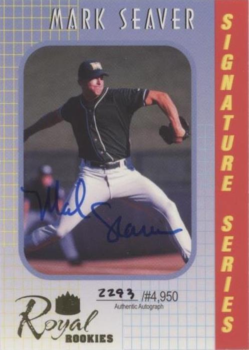 2000 Royal Rookies - Signature Series Mark Seaver #35 Autographs /4950 (AU, RC) for sale online ...