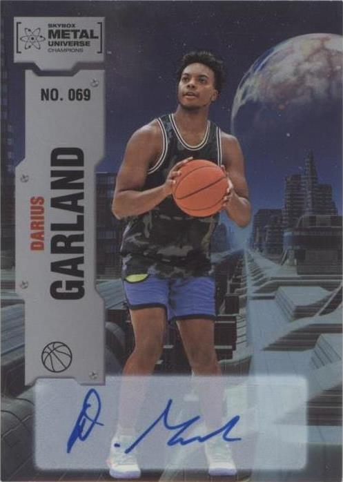 2022 Skybox Metal Universe Champions - Autographs #069 Darius Garland ...