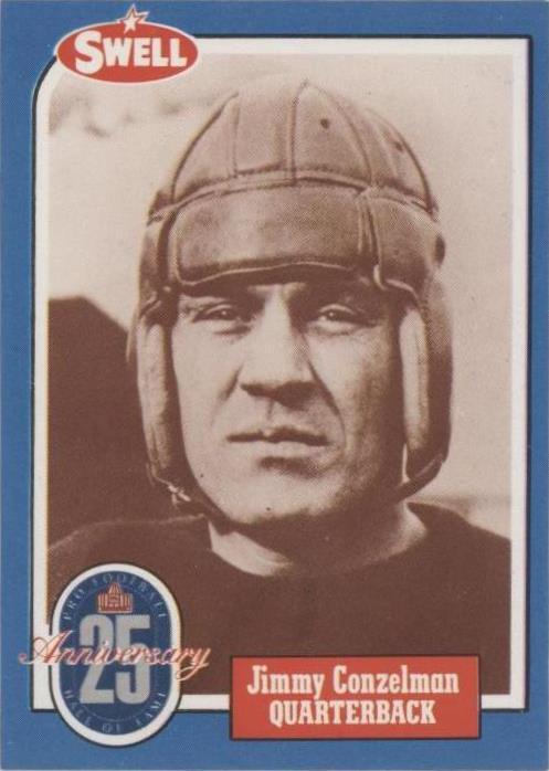 1988 Swell Football Greats Hall of Fame - #27 Jimmy Conzelman (RC) for ...