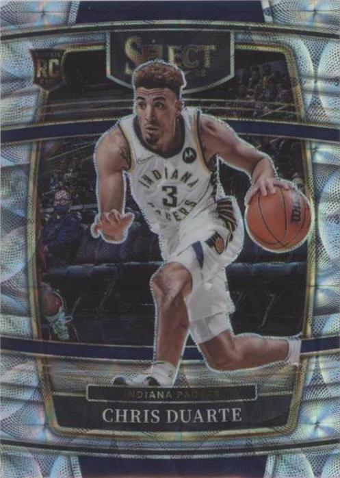 2021-22 Panini Select - Concourse Chris Duarte #41 Scope Prizm (RC) for ...