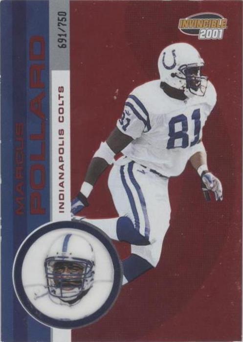 2001 Pacific Invincible - Marcus Pollard #100 Red /750 for sale online ...